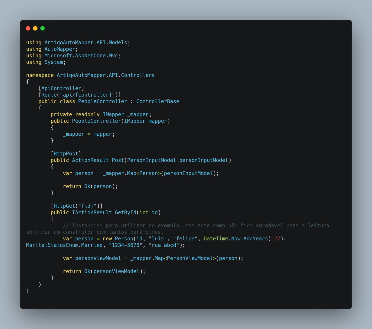Automapper E Aspnet Core Mapeamento Entre Objetos Parte 1 Desenvolvimento E Arquitetura